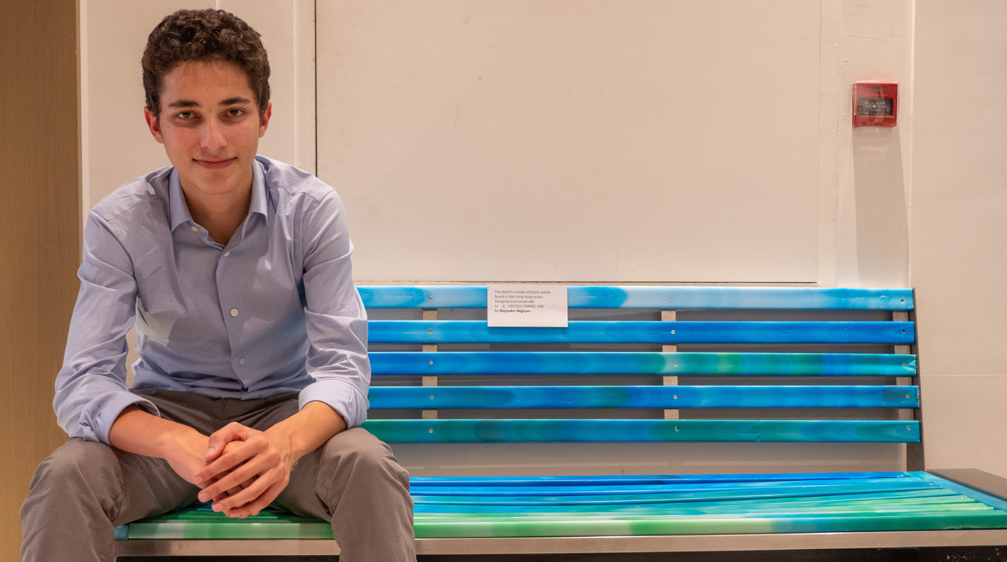 Alex Wigisser’s Upcycled Bench: Transforming Plastic Waste into ...